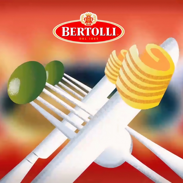 2D Animatics Example for Bertolli